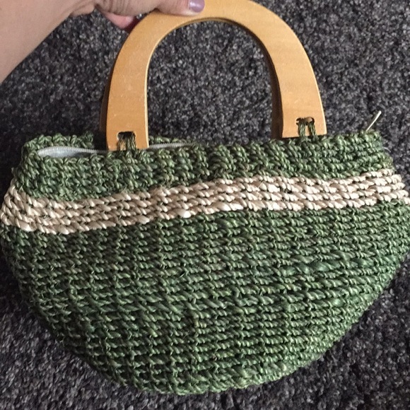 Vintage | Bags | Vintage Straw Bag | Poshmark